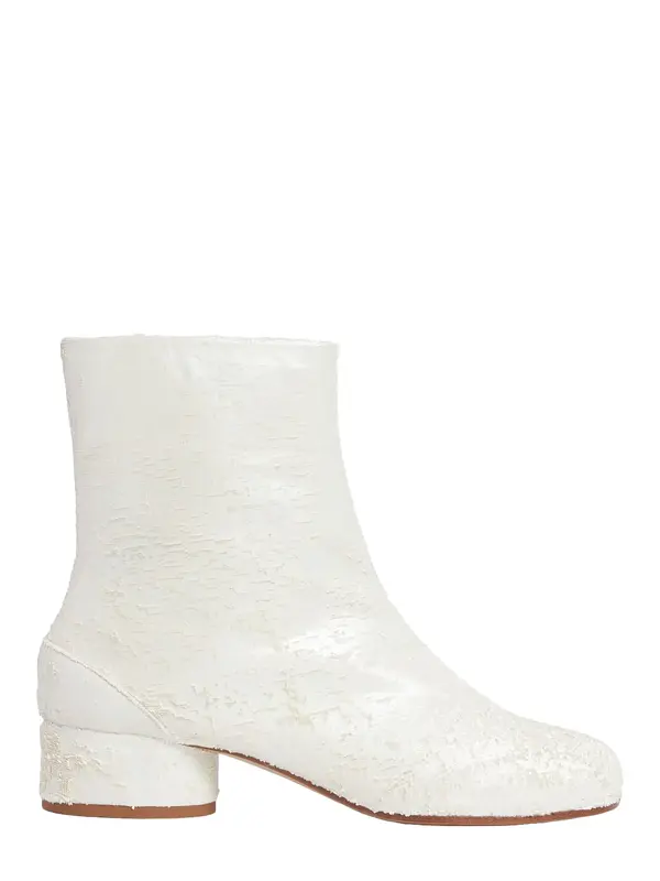 MAISON MARGIELA 30mm Tabi Ankle Boots - Neutrals