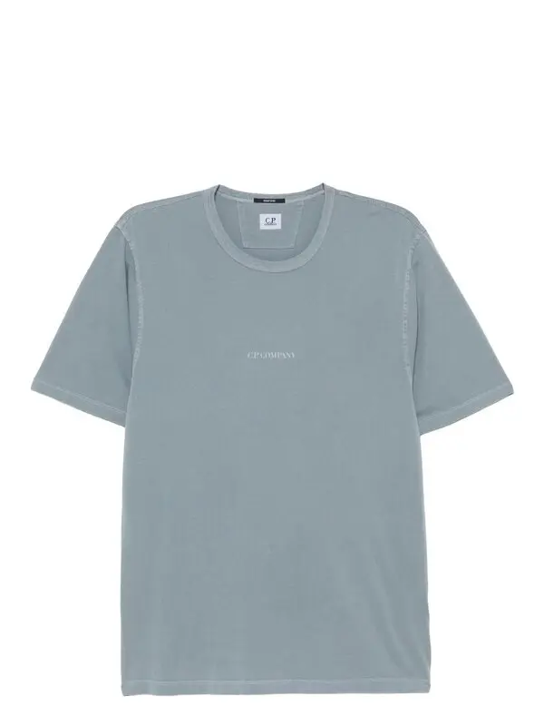 C.P. COMPANY Logo-print T-shirt - Blue