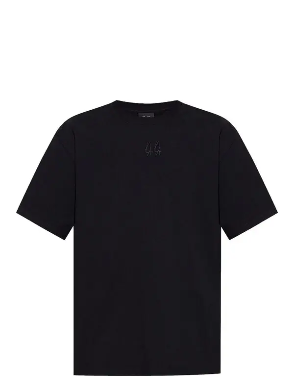 44 LABEL GROUP Logo-print T-shirt - Black