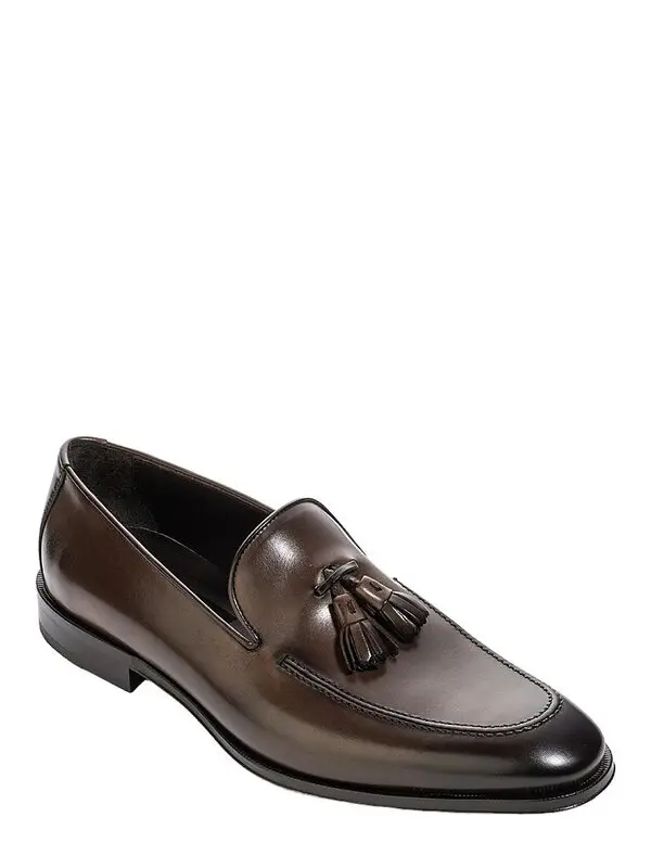 To Boot New York Maurizio Tassel Loafers - Caffe