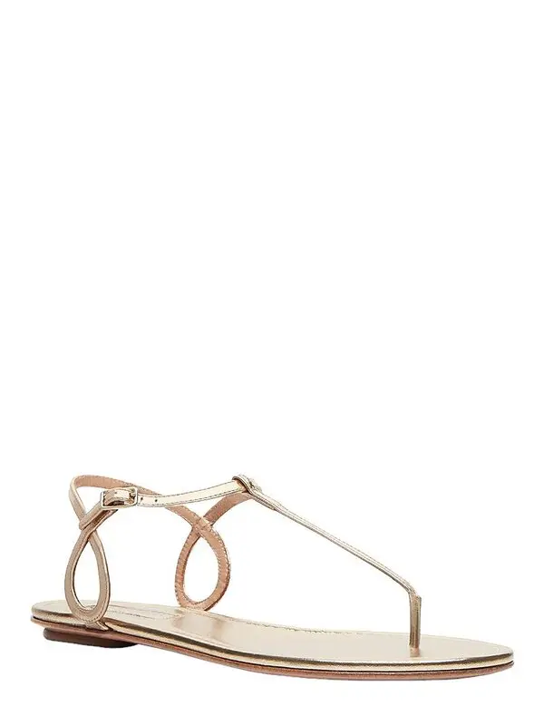 AQUAZZURA Almost Bare Sandals - Soft Gold