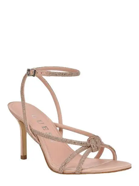 Guess Merlota Ankle Strap Sandal - Light Pink