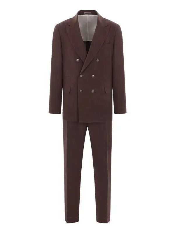 Brunello Cucinelli Linen Suit - Brown