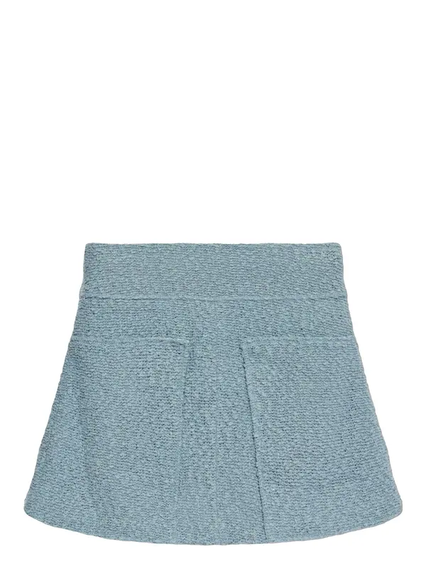 IRO PARIS High-waisted Mini Skirt - Blue