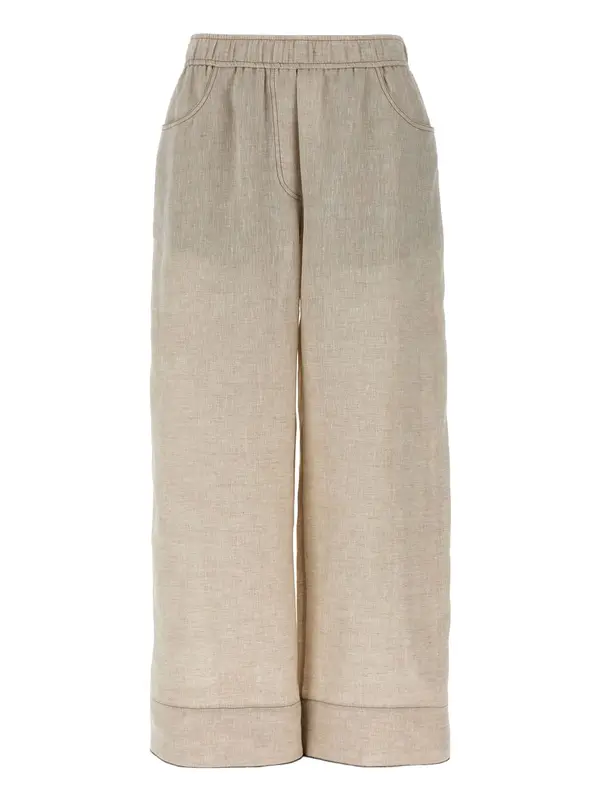 Brunello Cucinelli Straight-leg Trousers - Neutrals