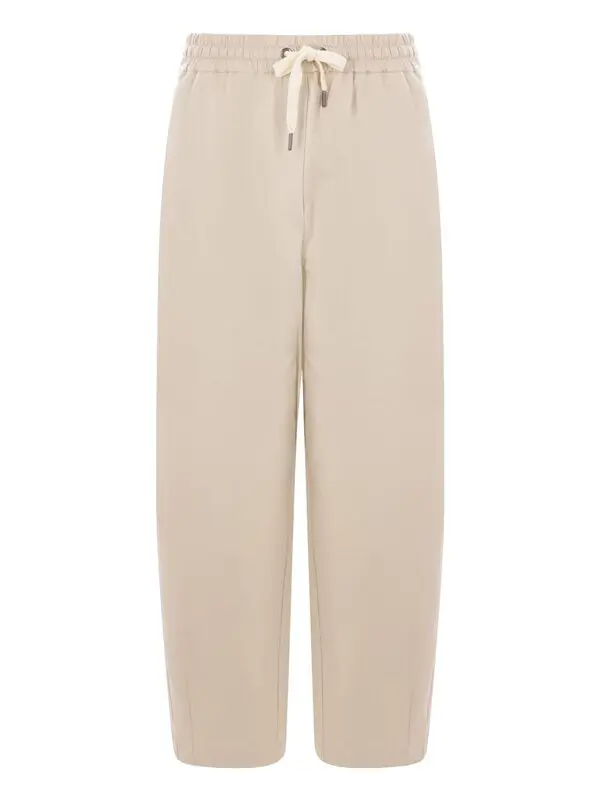 Brunello Cucinelli Straight-leg Track Pants - Neutrals