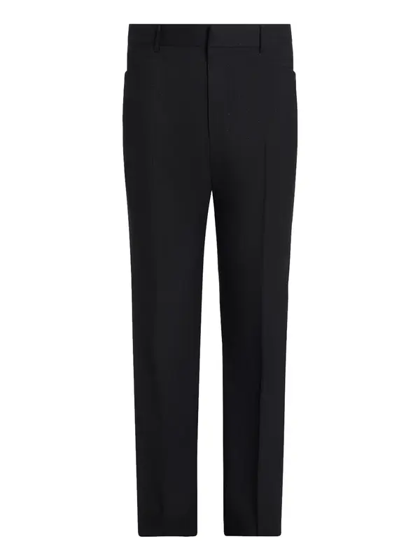 TOM FORD Straight-leg Tailored Trousers - Black