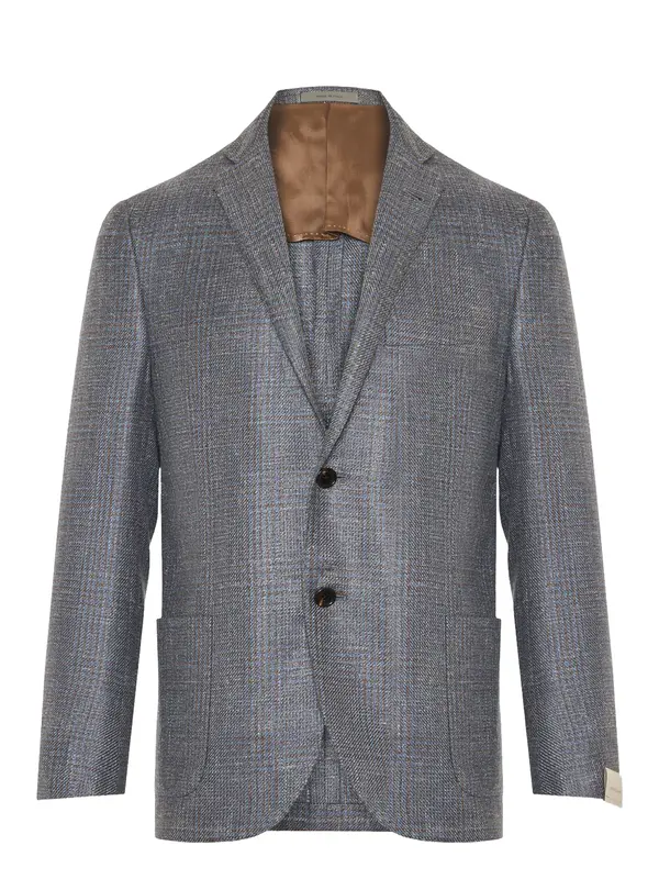 Corneliani Single-breasted Blazer - Blue