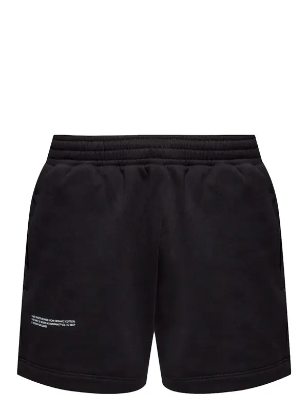 PANGAIA Logo Shorts - Black