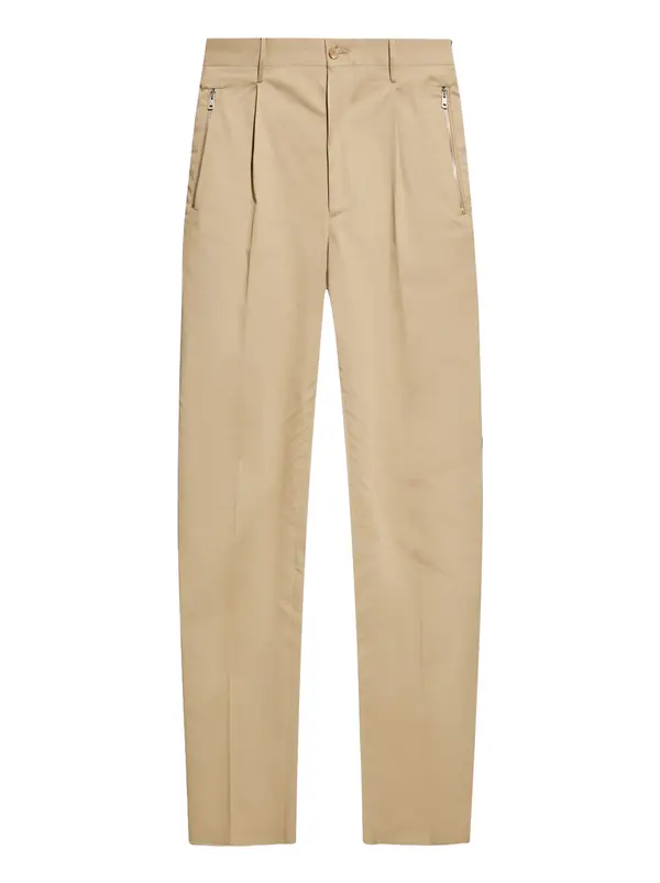 Etro Cotton Trousers - Neutrals