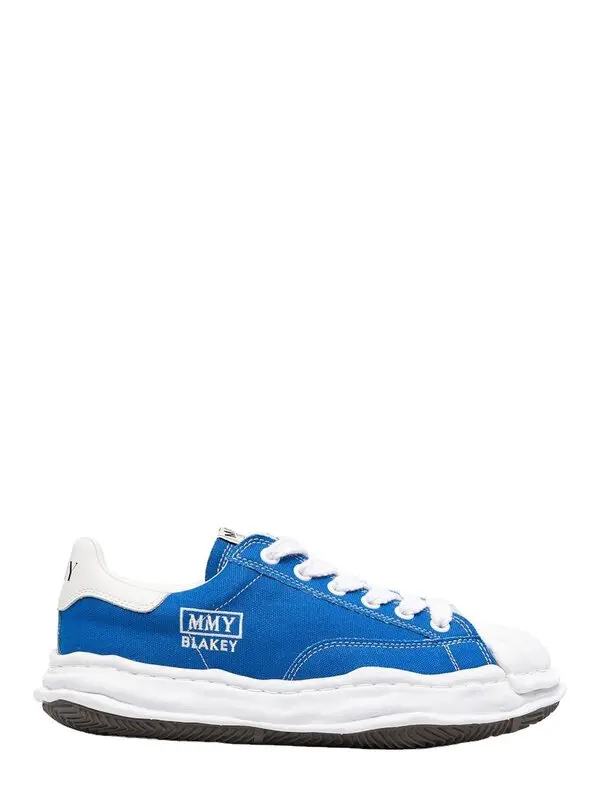 Mihara Yasuhiro Blakey Og Sole Canvas Low Sneakers - Clear Blue