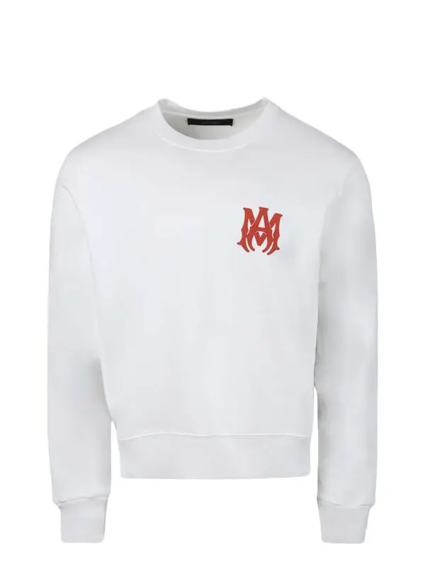 Amiri Logo Crewneck Sweatshirt - White
