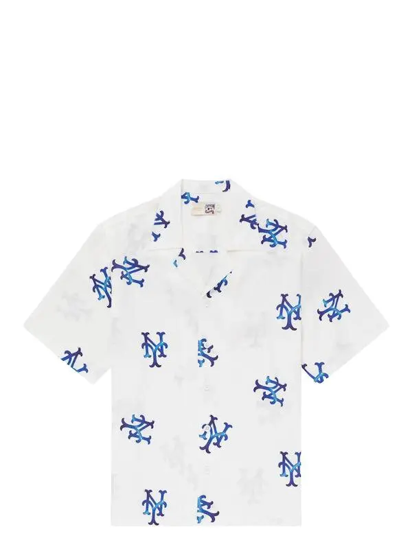 Aimé Leon Dore X New York Mets Leisure Shirt - White