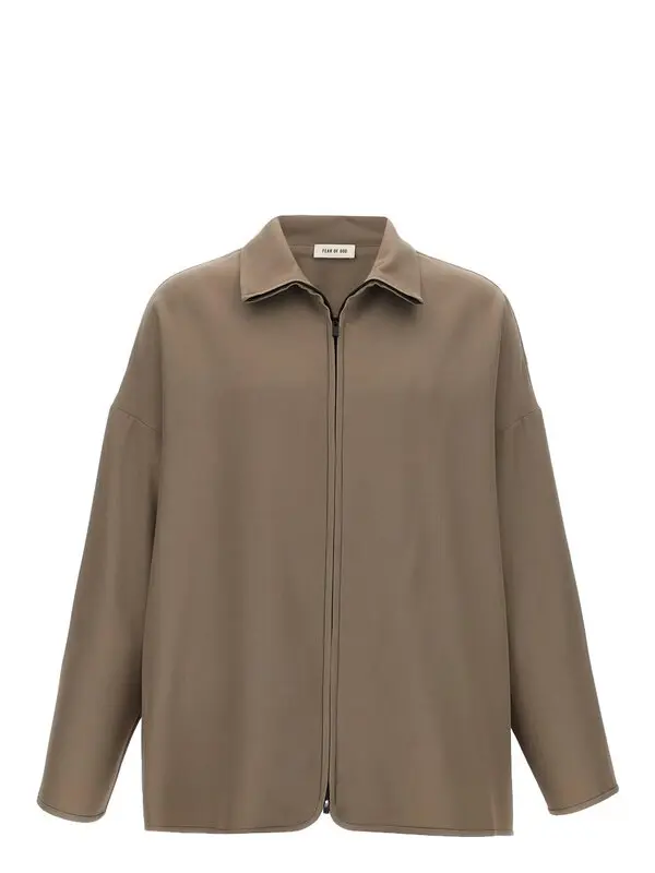 Fear Of God Virgin Wool-blend Jacket - Beige