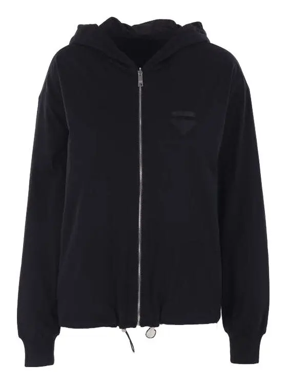 Prada Reversible Hoodie - Black