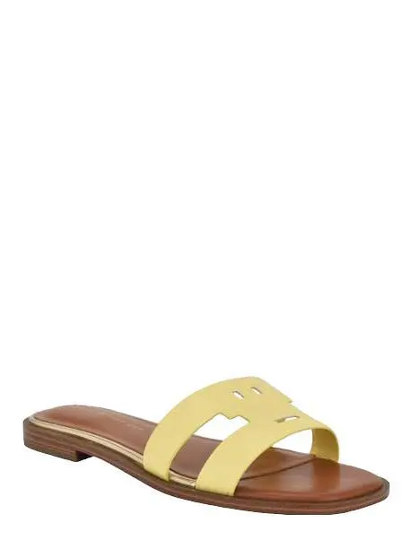 Tommy Hilfiger Terenz Slide Sandal - Yellow