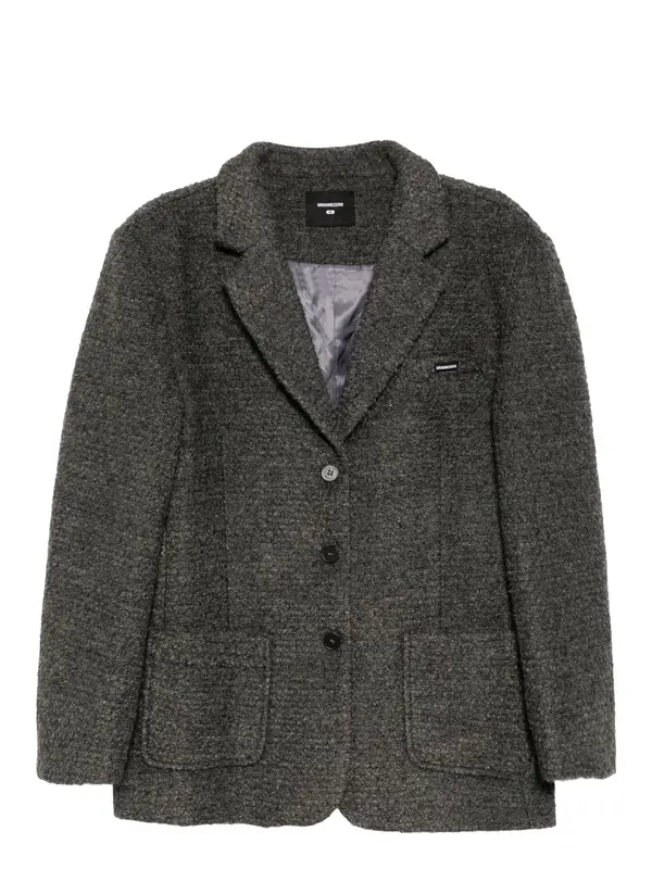 GROUND ZERO Single-breasted Blazer - Grey