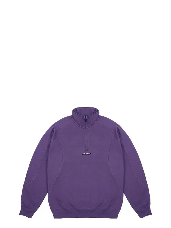 PALACE Ferghaus Quarter Zip - Purp