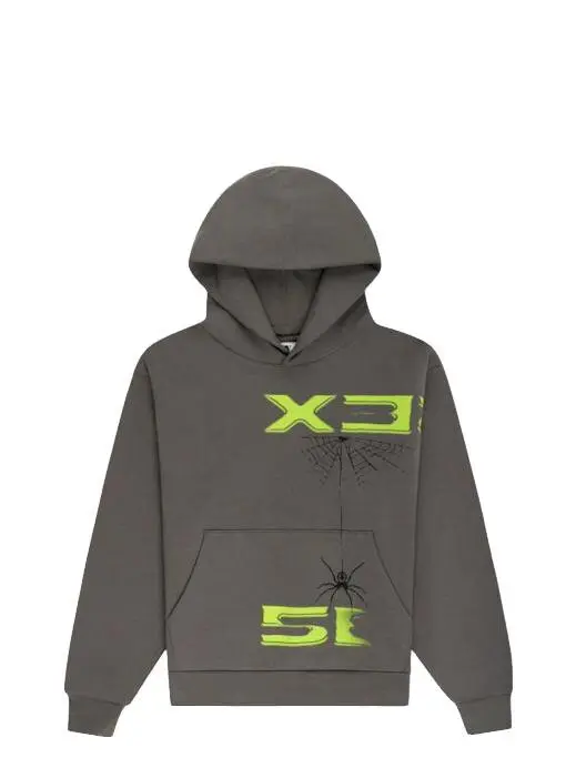 SP5DER 5ex Hoodie - Slate Grey