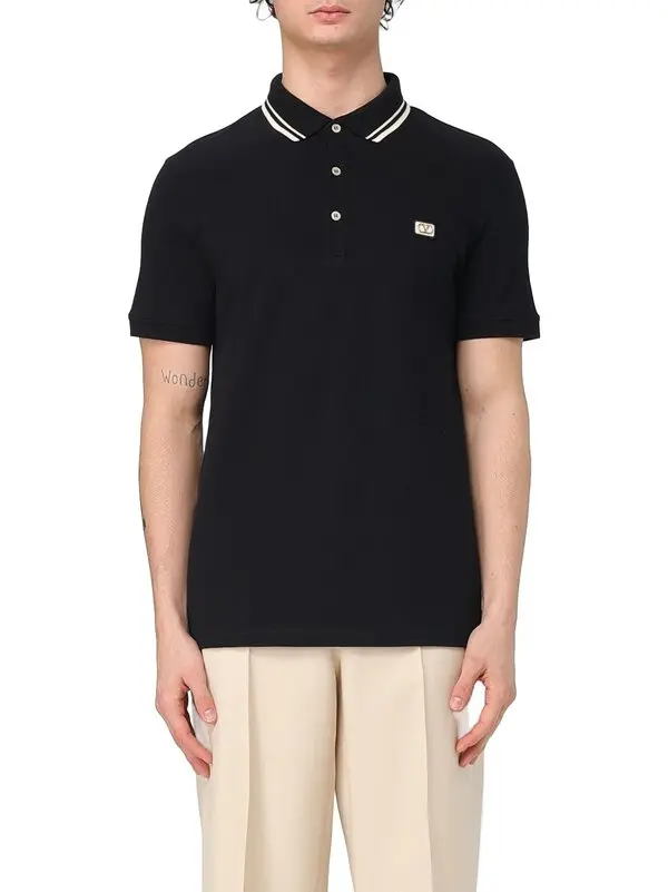 Valentino Garavani Polo Shirt - Black