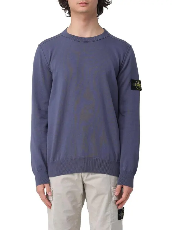 Stone Island Crew Neck Sweater - Blue