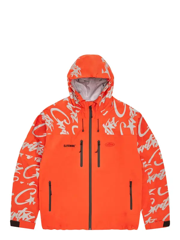 CORTEIZ Elitework* Waterproof Shell Jacket - Orange