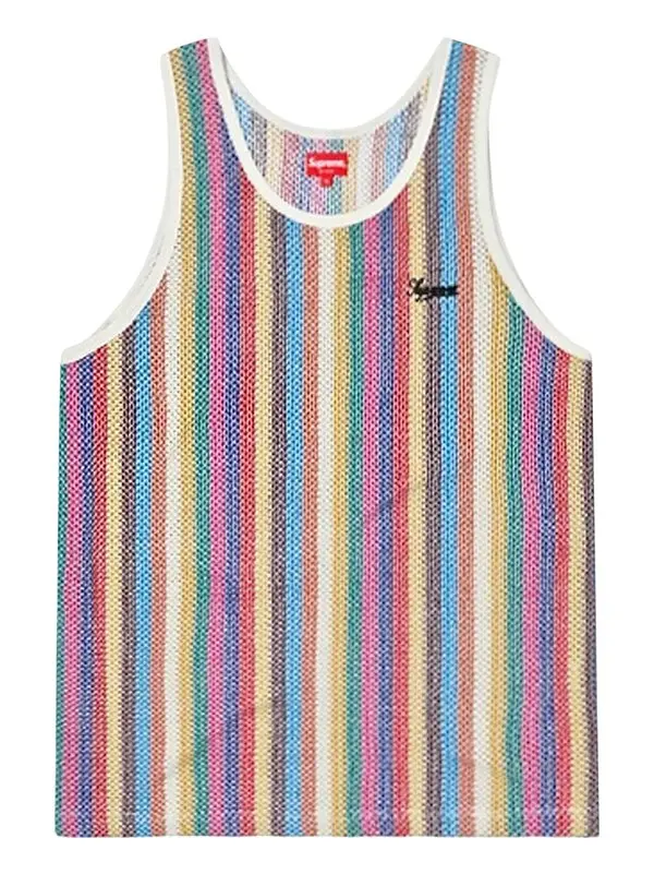 Supreme Knit Stripe Tank Top - Multicolor