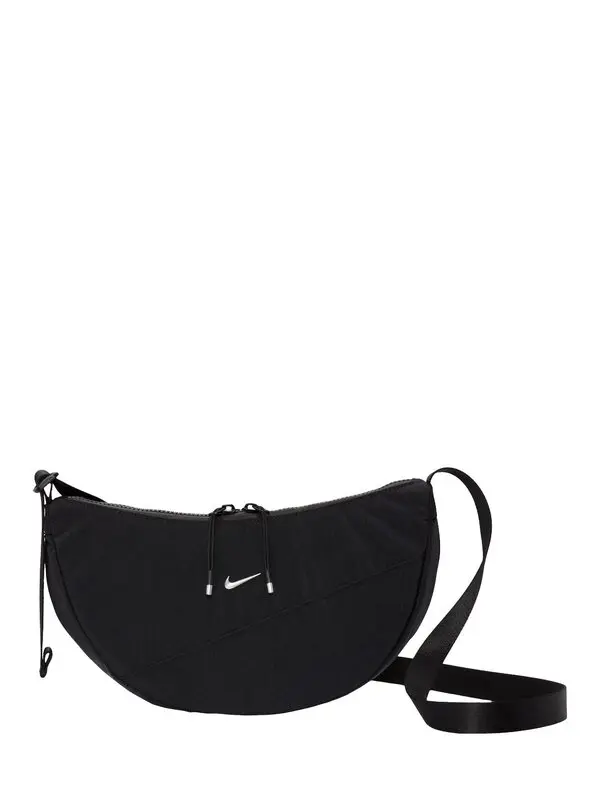 Nike Aura Crescent Crossbody Bag - Black/black/matte Silver
