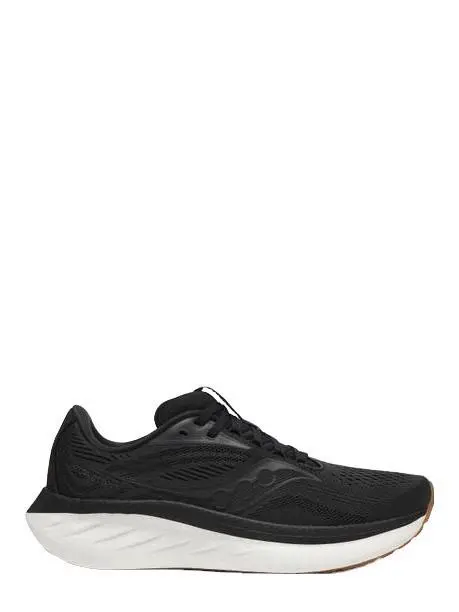 Saucony Ride 18 Sneaker - Black/ Gum