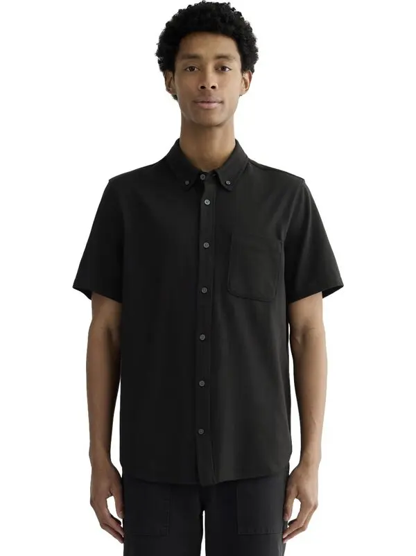 Everlane Startup Short-sleeve Shirt - Black