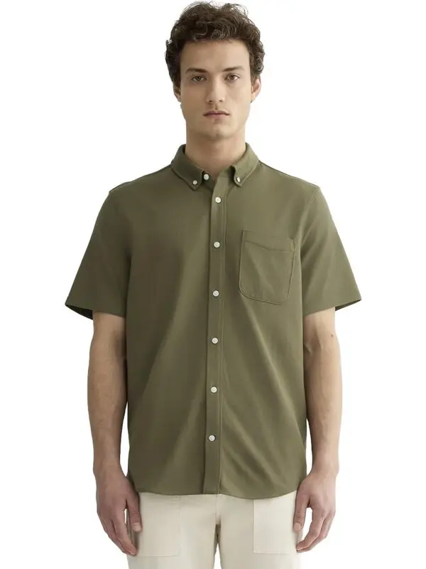 Everlane Startup Short-sleeve Shirt - Kalamata