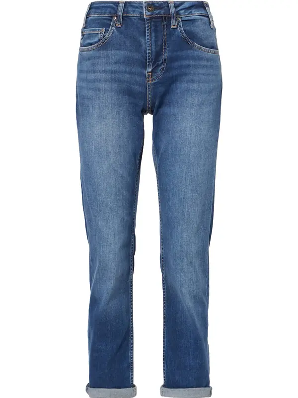 Ag Girlfriend Slim Jeans - Blue