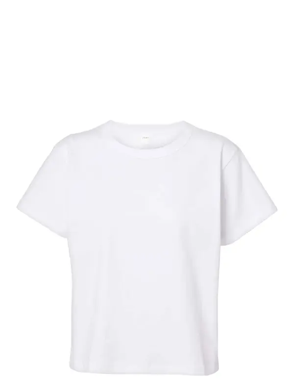 LESET Margo Cotton Jersey T-shirt - White