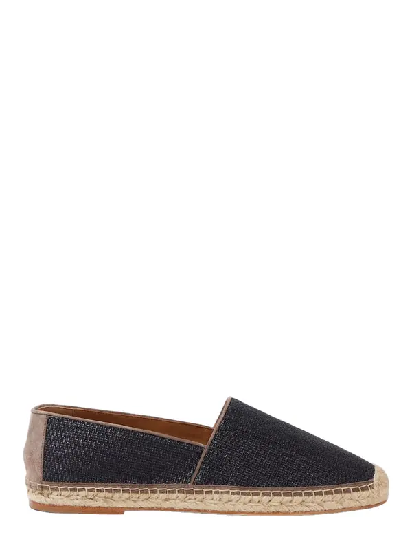 Brunello Cucinelli Canvas Espadrilles - Black