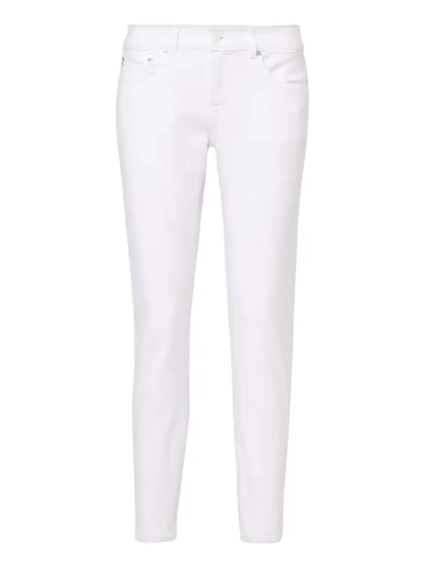 Ag Ex-boyfriend Straight Leg Jeans - White
