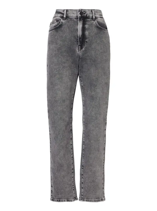 Ag Lanzarote Straight-leg Jeans - Grey