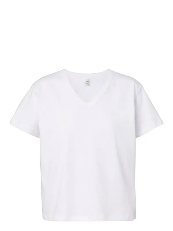 LESET Margo Set Of 2 Cotton Jersey T-shirts - Black