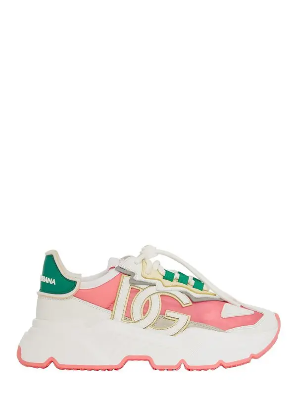 Dolce & Gabbana Colorblock Runner Sneakers - Pink