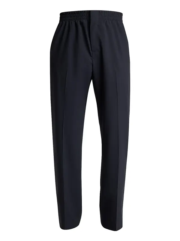 Bottega Veneta Fine Wool Trousers - Ink