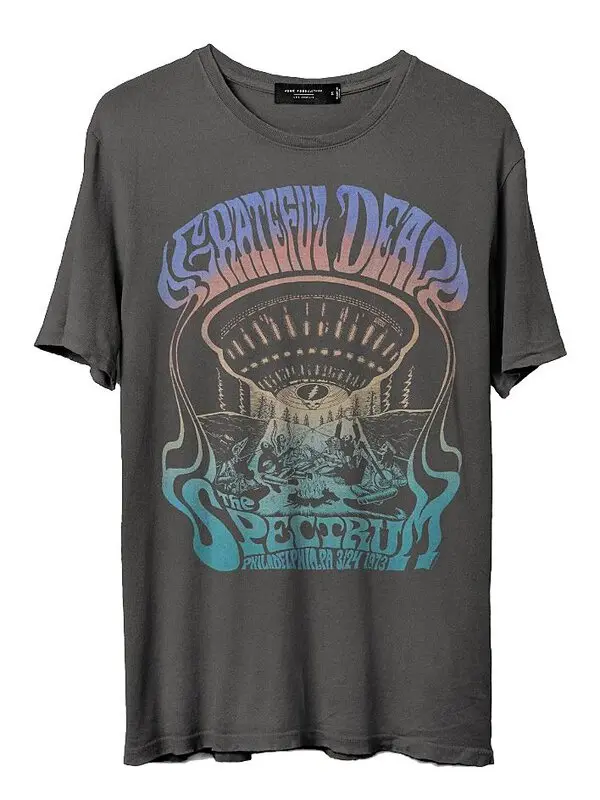 Junk Food Clothing Grateful Dead The Spectrum Vintage Tee - Vintage Black