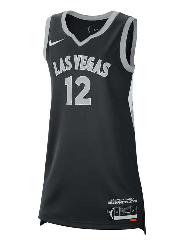 Nike Chelsea Gray Las Vegas Aces Dri-fit Wnba Victory Jersey - Black