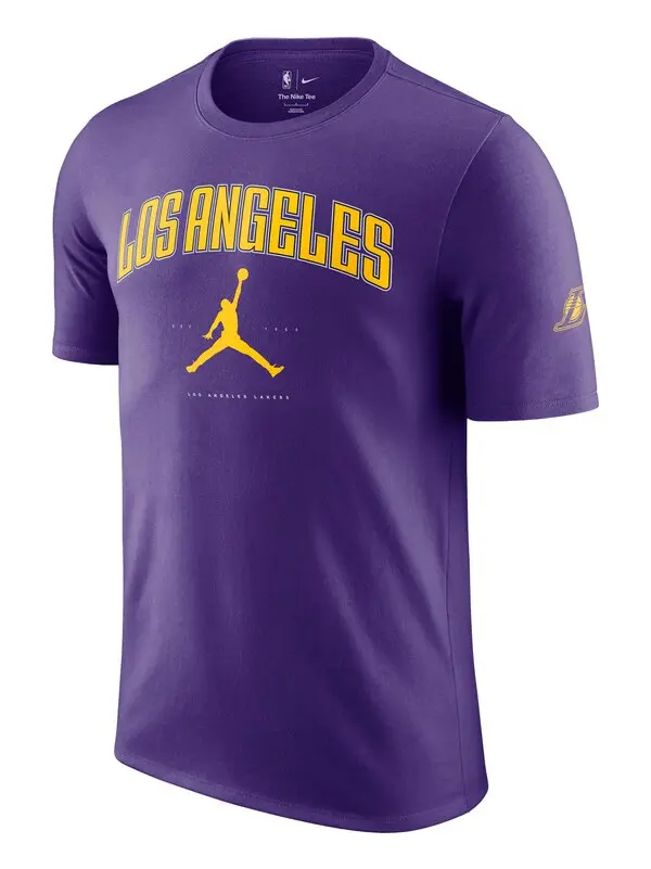 JORDAN Los Angeles Lakers Essential Nba T-shirt - Purple