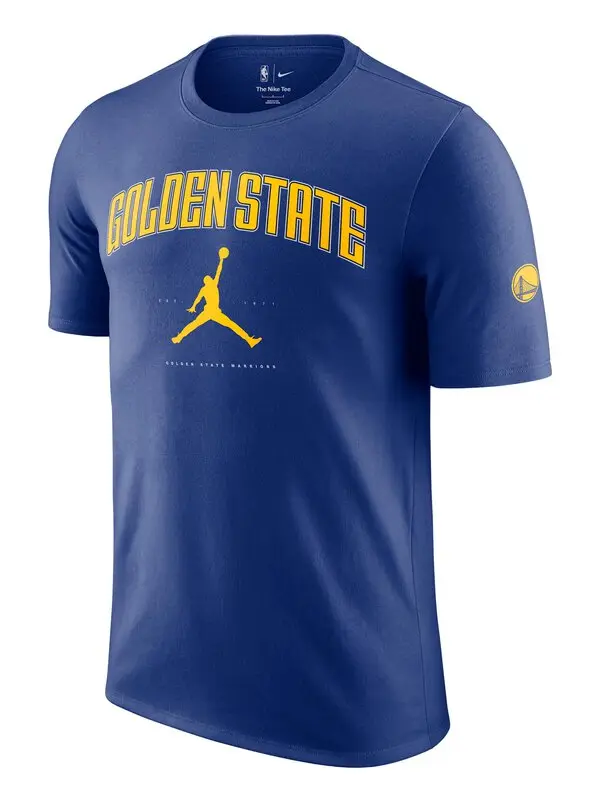 JORDAN Golden State Warriors Essential Nba T-shirt - Blue