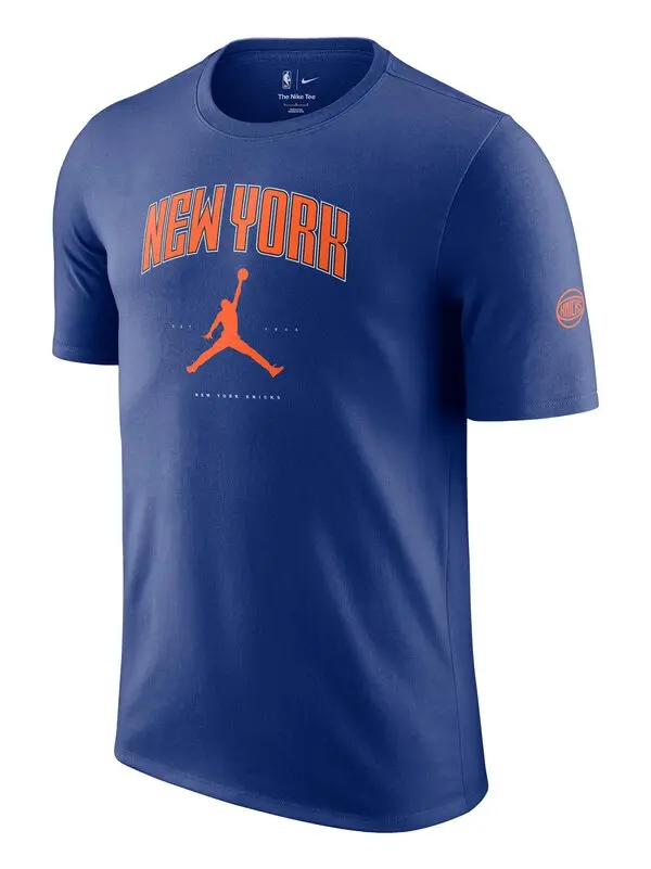 JORDAN New York Knicks Essential Nba T-shirt - Blue