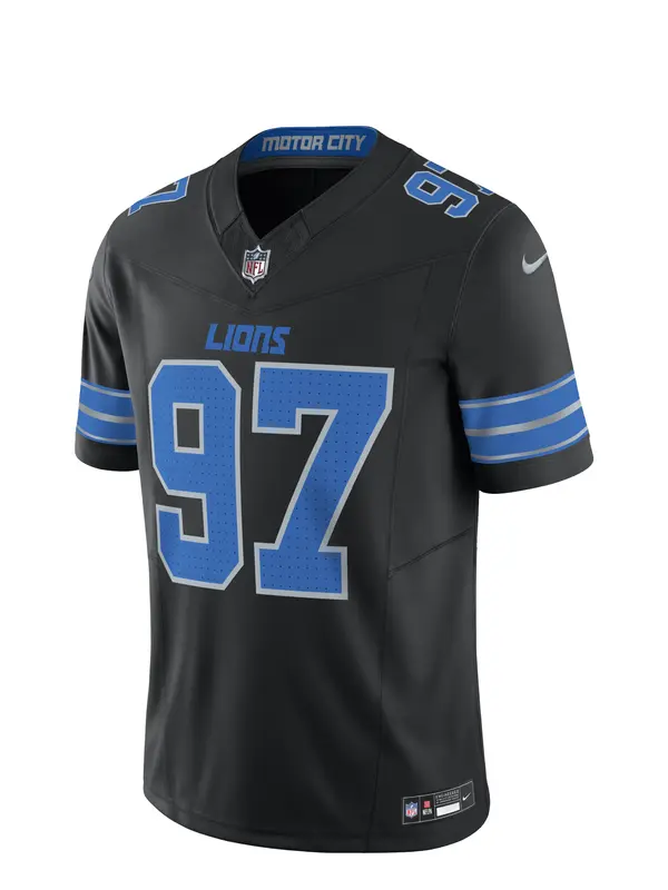 Nike Detroit Lions Dri-fit Nfl Limited Football Jersey - Black