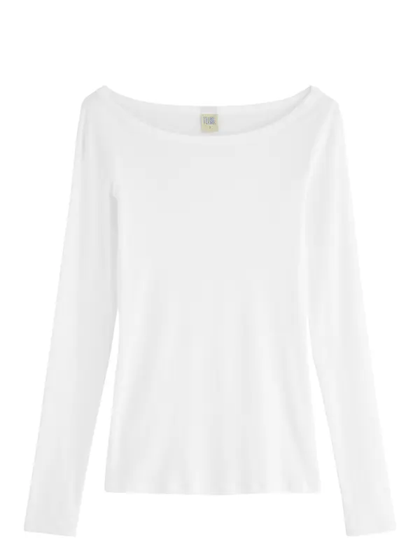 FLORE FLORE Organic Cotton Top - White