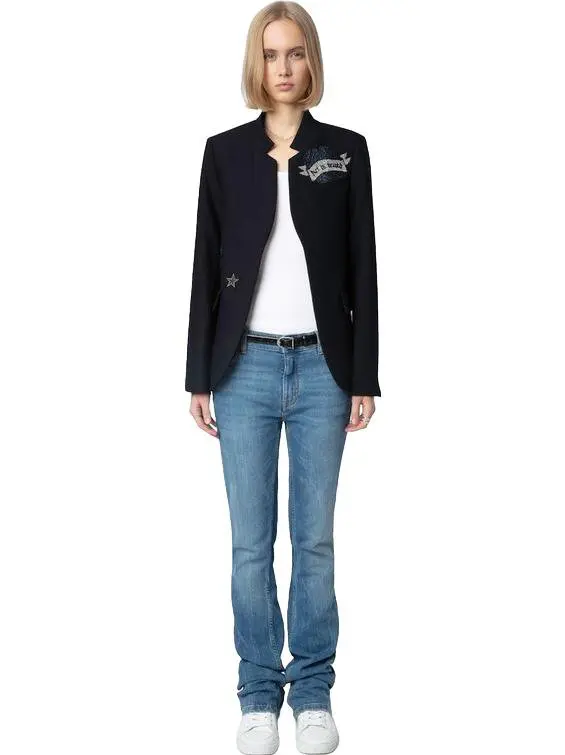 Zadig&Voltaire Very Bis Blazer - Navy
