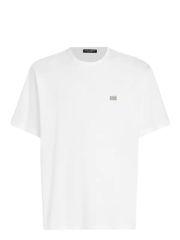 Dolce & Gabbana Cotton T-shirt With Tag - White