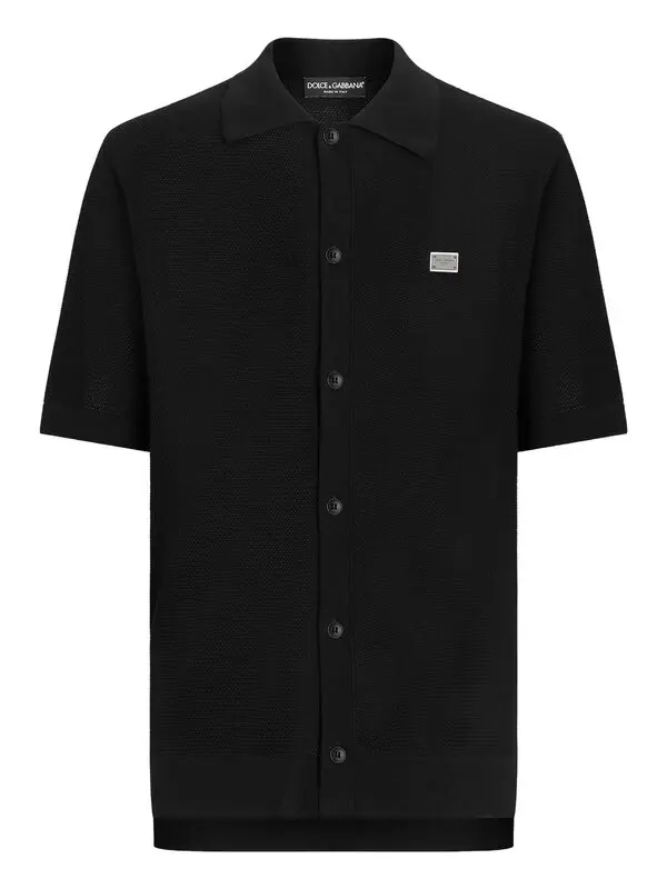 Dolce & Gabbana Cotton Shirt With Tag - Black