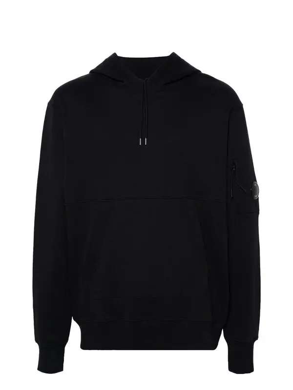 C.P. COMPANY Hooded Sweatshirt - 888 Total Eclipse